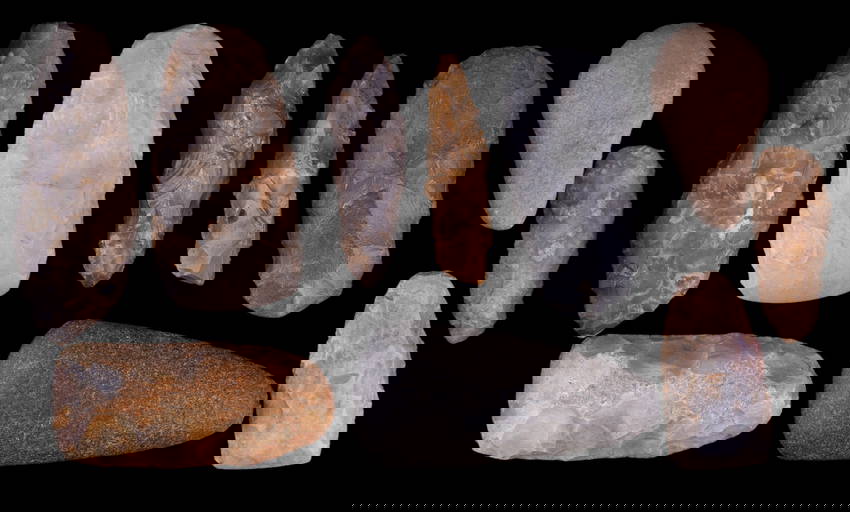 Neolithic Sahara Flint & Stone Tools (10)