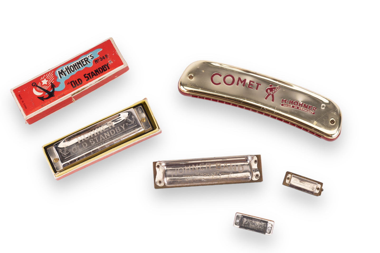 Hohner & Miniature Harmonicas (5) Auction