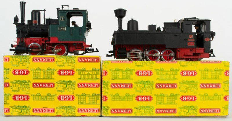 Lgb 2071 Steam Engine & Lgb 2010 D Locomotive