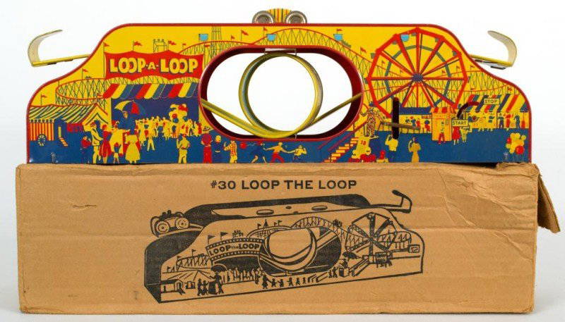 Vintage Boxed Wolverine Loop The Loop Toy