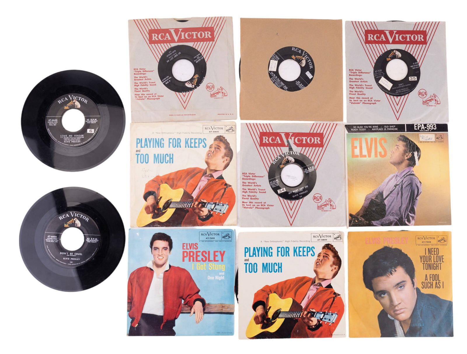 Elvis Records - 45s Auction