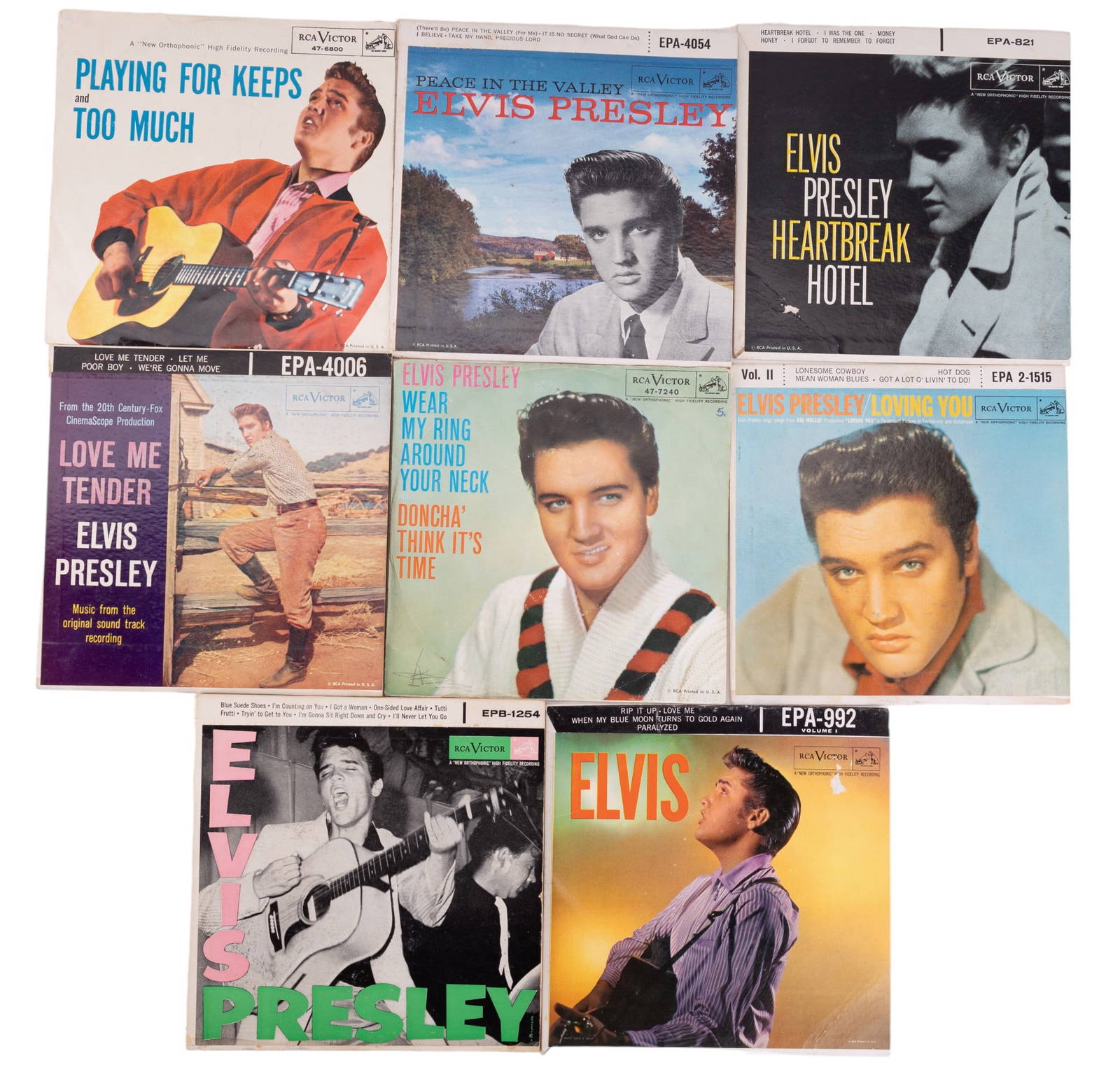 Elvis Records - 45s Auction