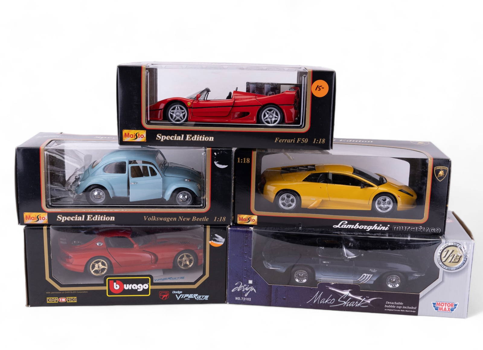 Collectible 1/8 Scale Die Cast Cars Auction