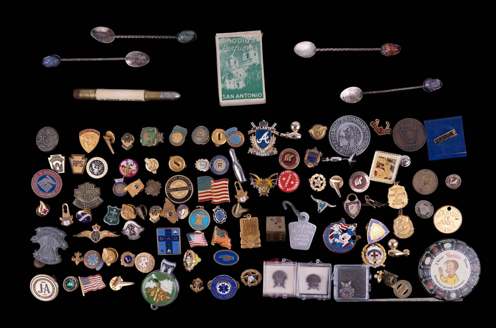 Collectable Pins, Tokens & Fraternal Auction