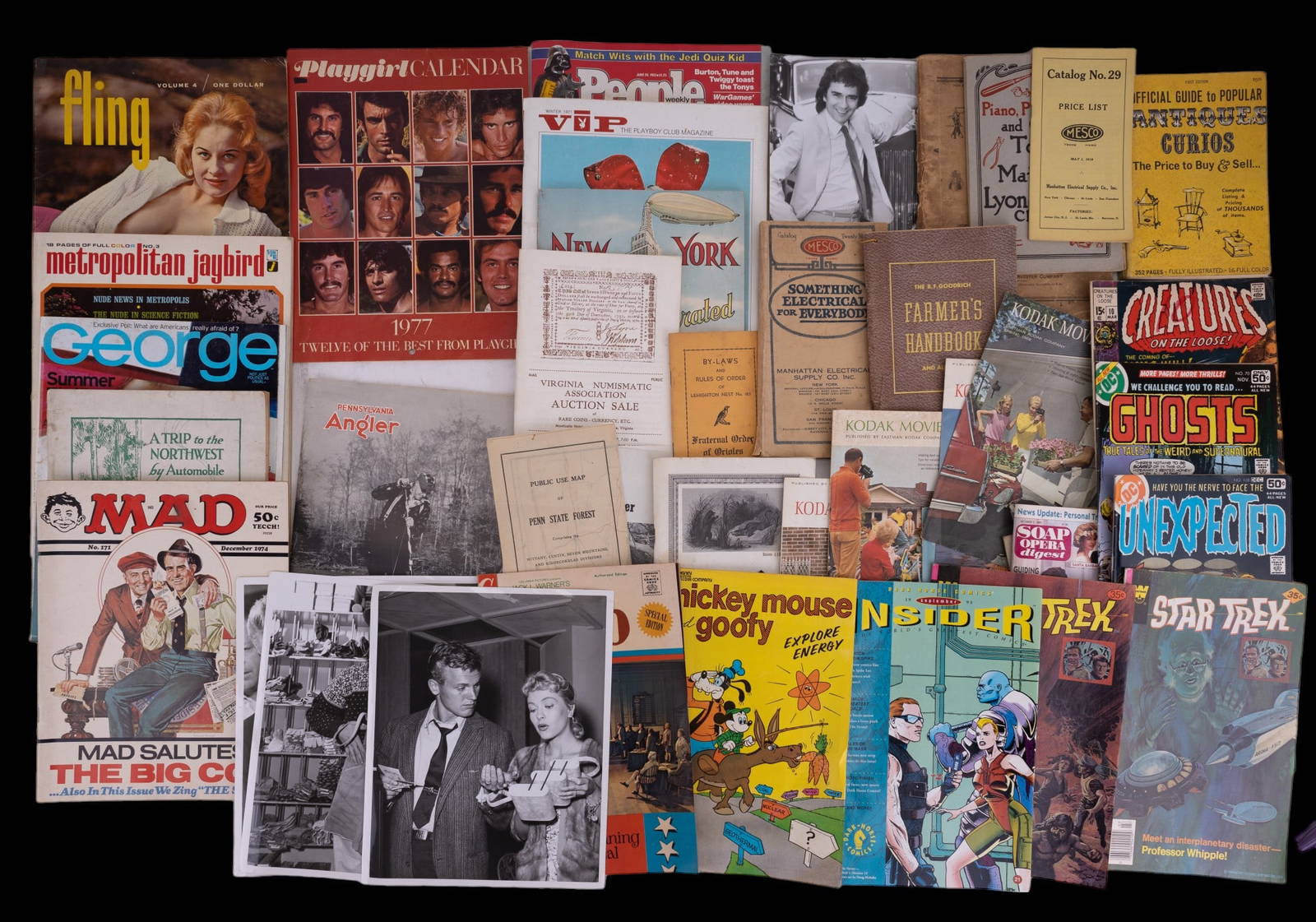 Pop Culture, Comics + Pamphlets, Ephemera Auction