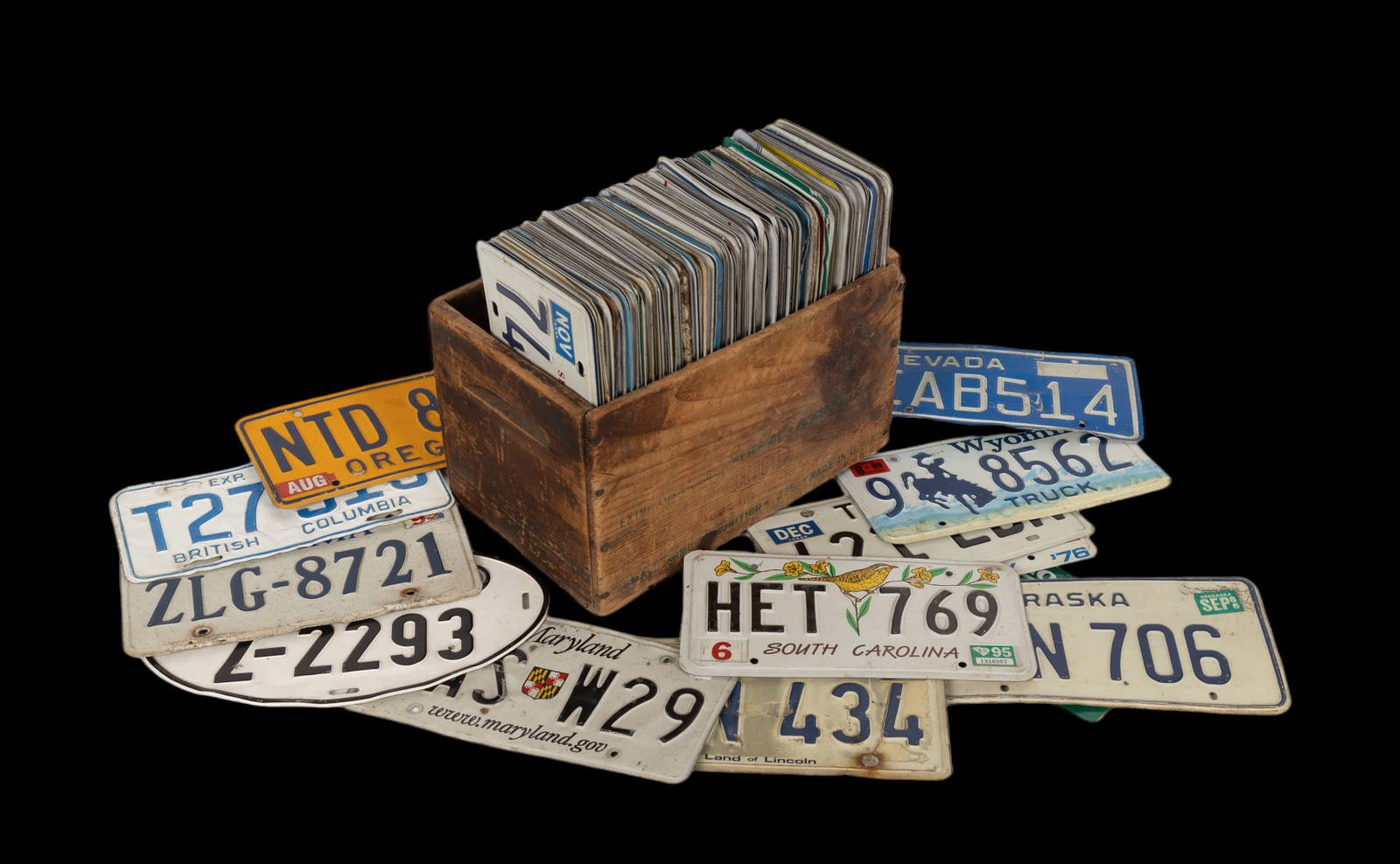 1970s-90s State License Plates Auction
