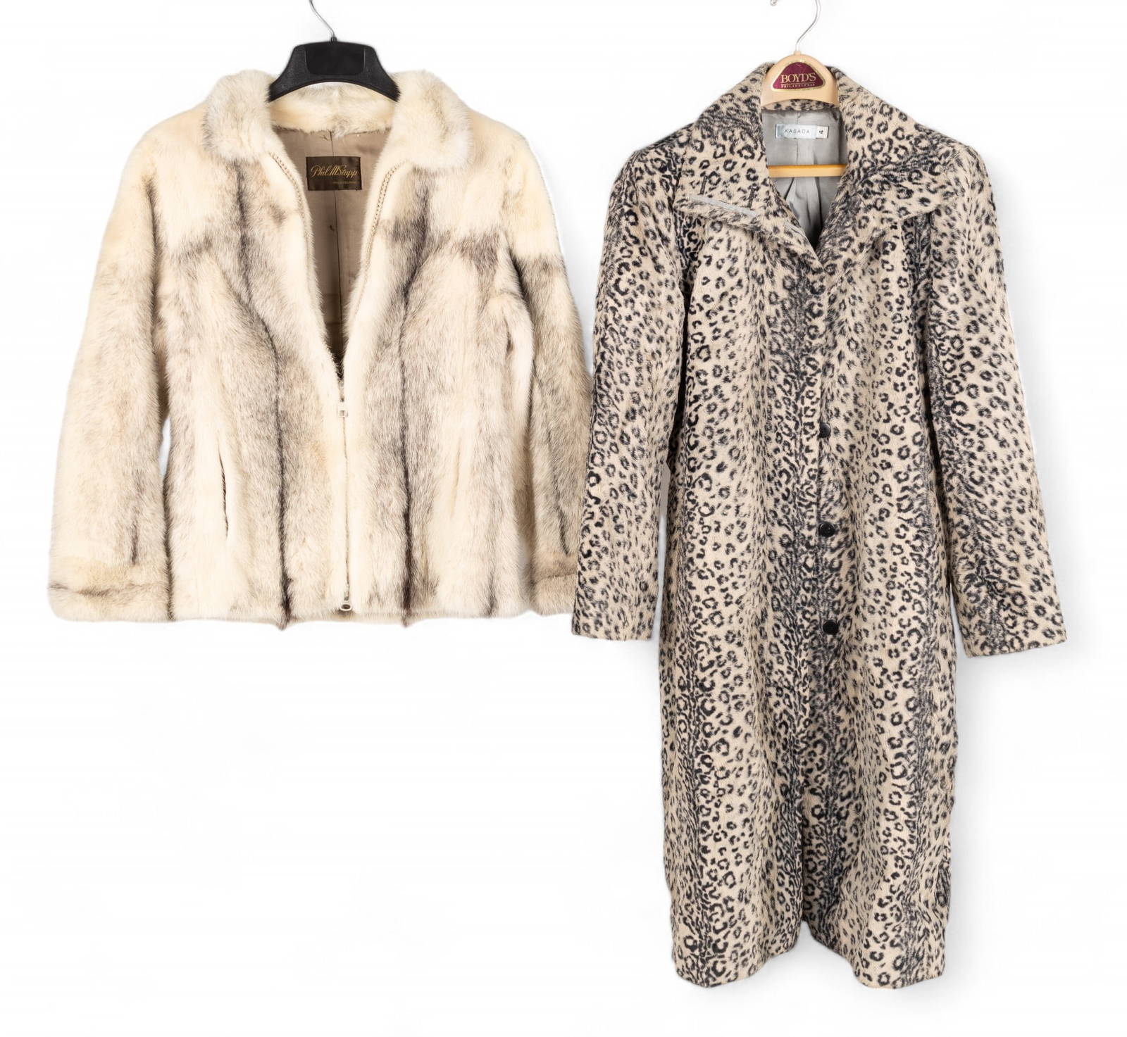 Phil M. Stupp Mink Fur Jacket, Trench Coat Auction