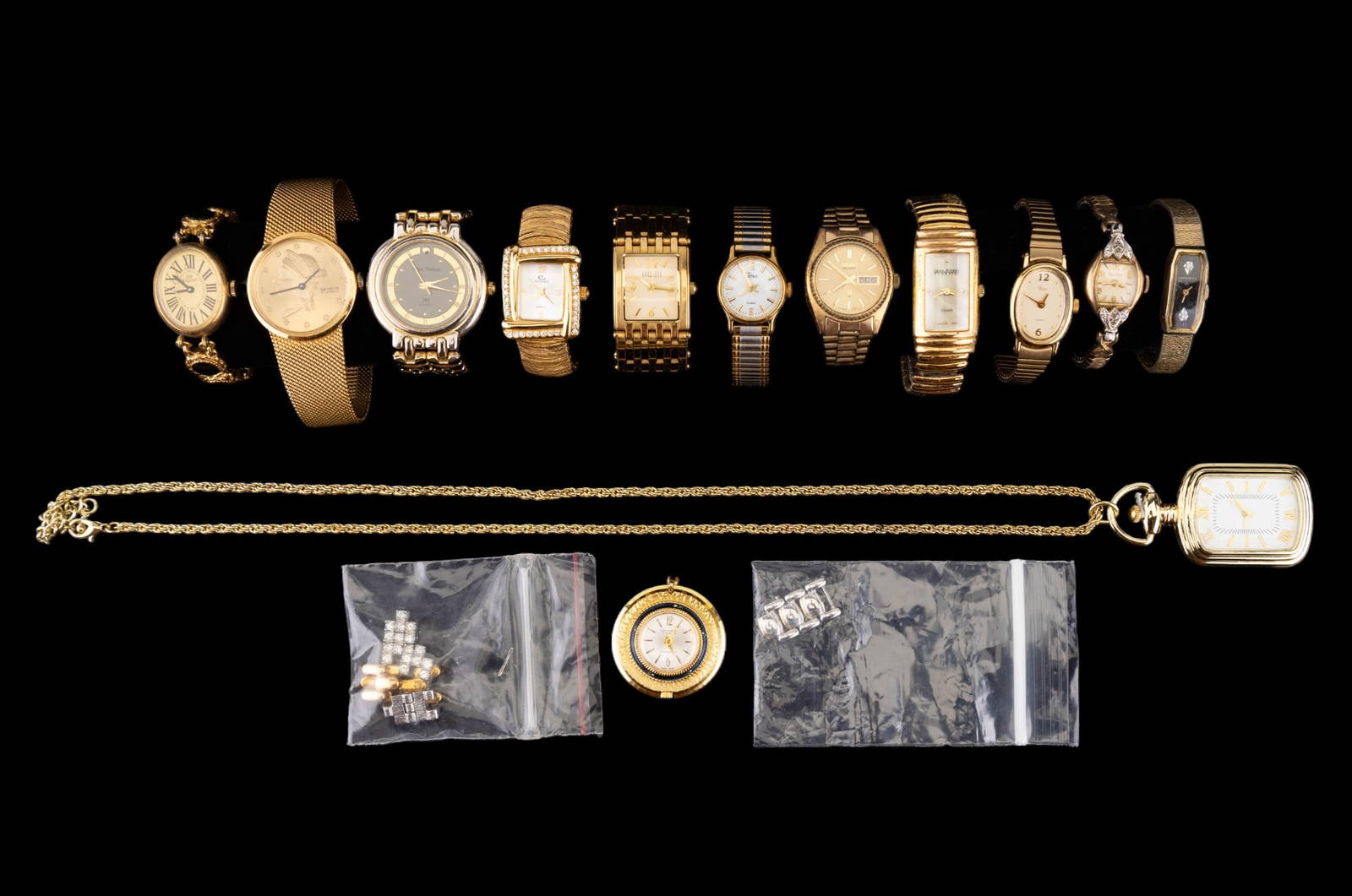 Seiko, Joan Rivers & Other Gold Tone Wrist Watches Auction