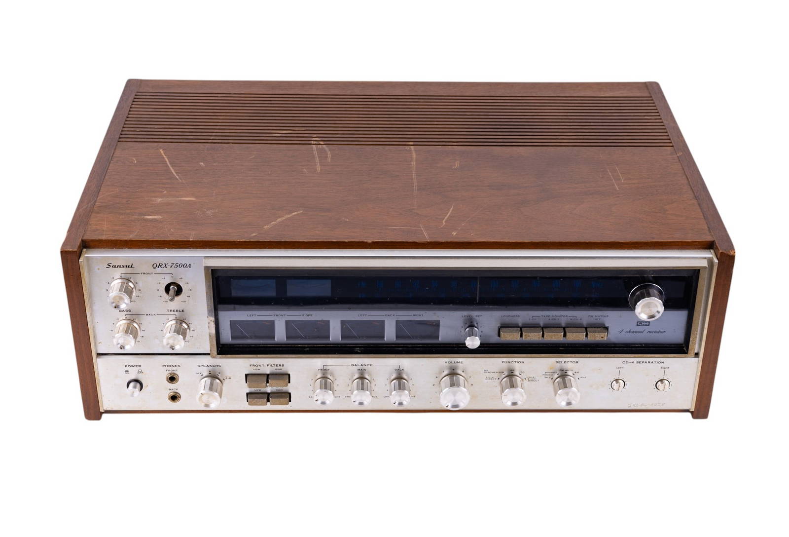 Sansui Quadraphonic Receiver Qxr-7500a Auction