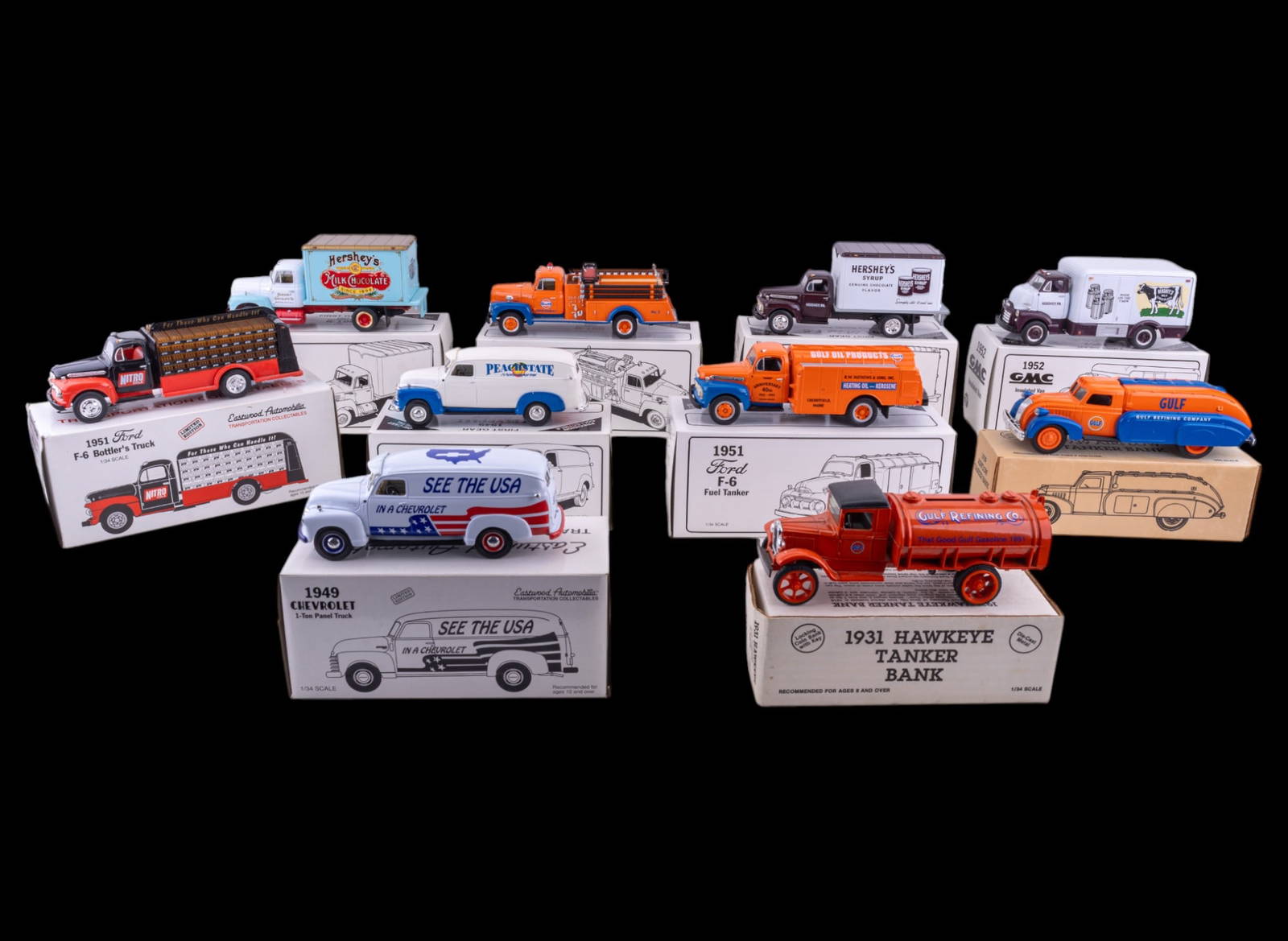First Gear + Ertl Die Cast Cars Auction