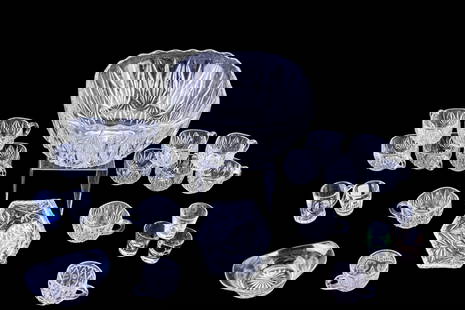 A 19 Piece Grouping Of Riverside 'croesus' Glass, - Sep 23, 2008 ...