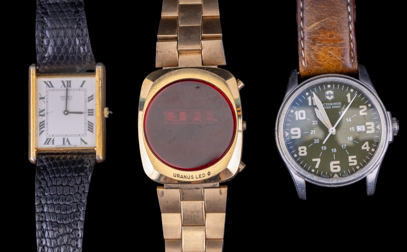 Uranus, Seiko, Victorinox Watches (3 Pc.) - Jun 28, 2025 | Keystone ...