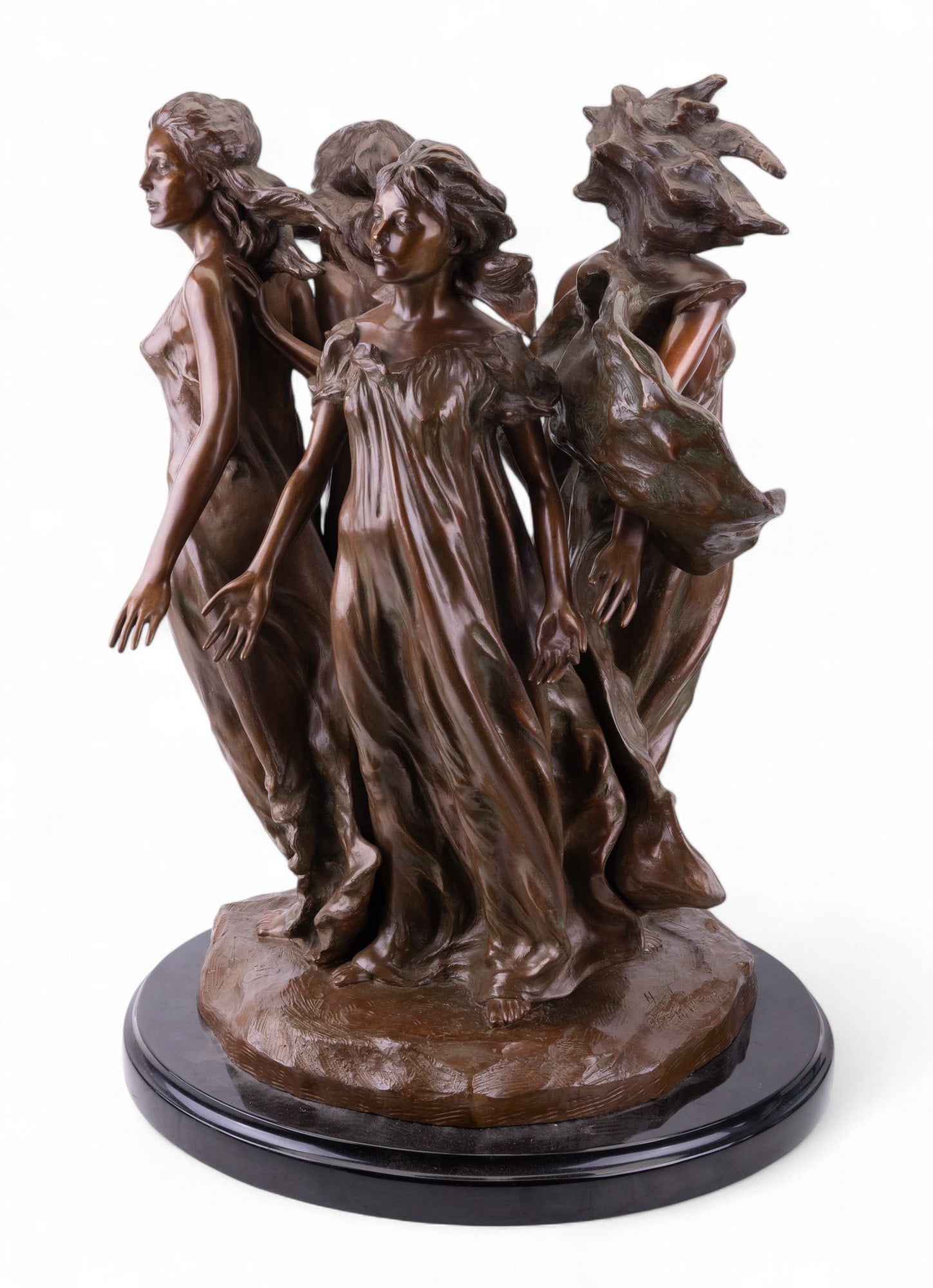 Frederick Hart (1943-99) Daughters Of Odessa 1998 Auction