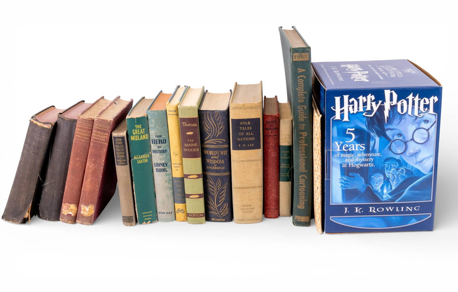 Antique & Vintage Books, Dickens, Hebrew Hymnal, + Auction