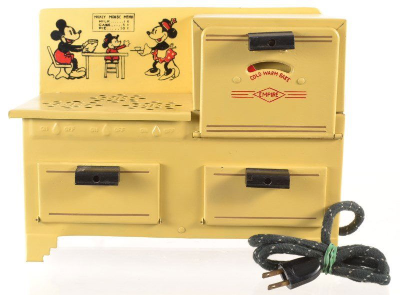 Mickey Mouse Electric Stove Toy – 1930's