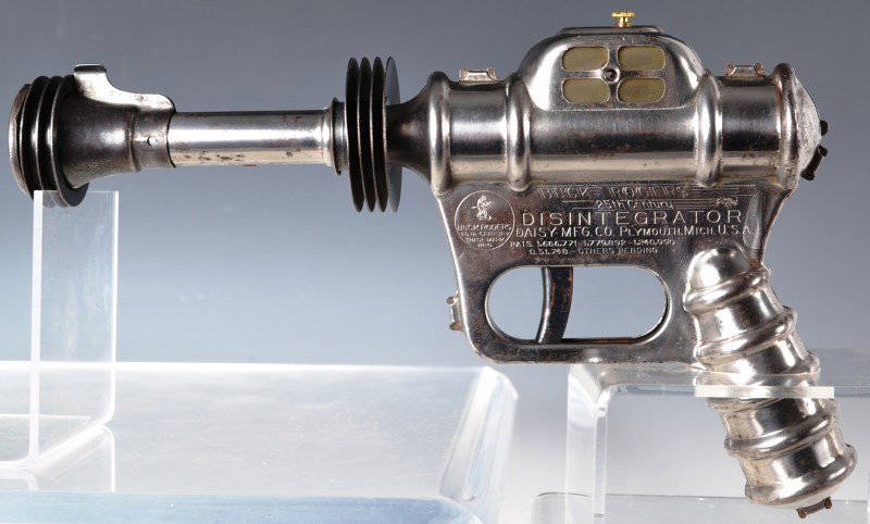 Buck Rogers Silver Disintegration Pistol – 1930's