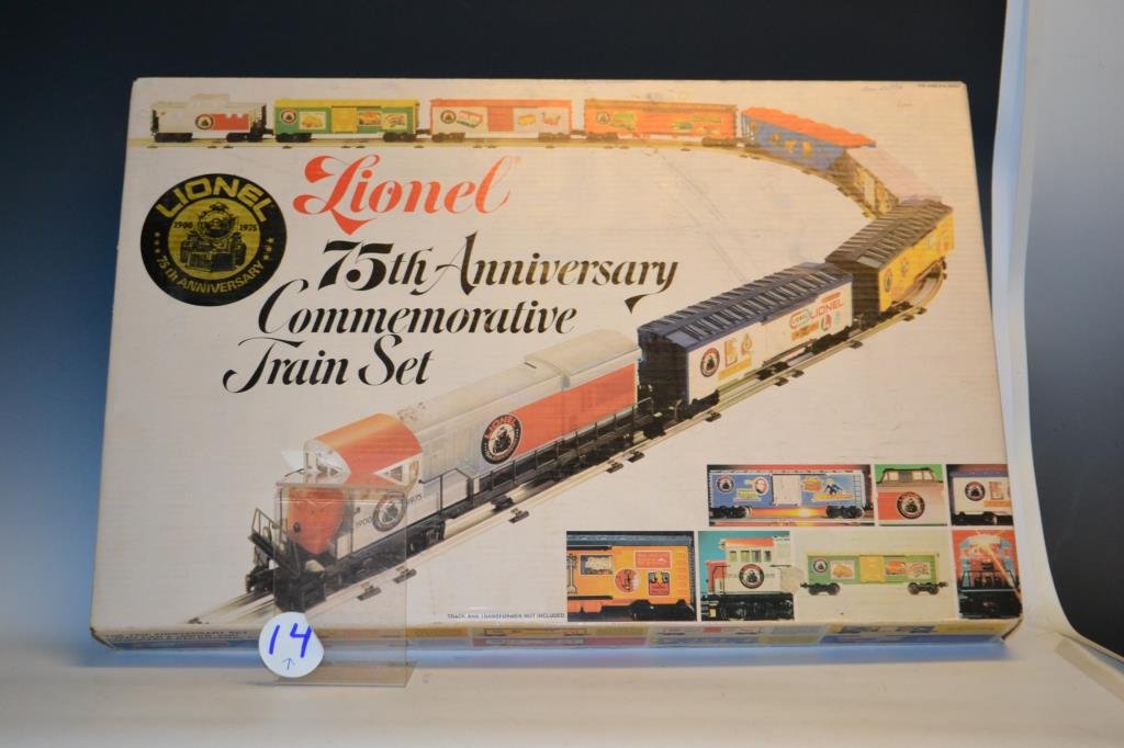Lionel 75th Anniversary Commemorative Train Set