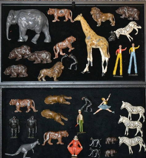 Lead Britians Circus Animals & Characters