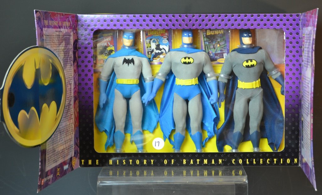 1966 History Of Batman Collection by Kenner