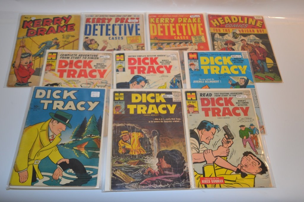 Grouping of Ten 10 Cent Comics