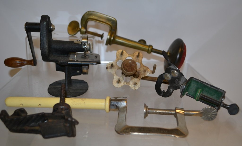 Collection Of Vintage Sewing Clamps