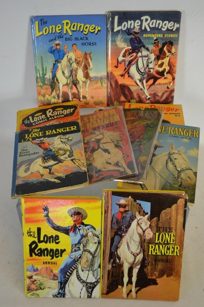 Ten Lone Ranger Books