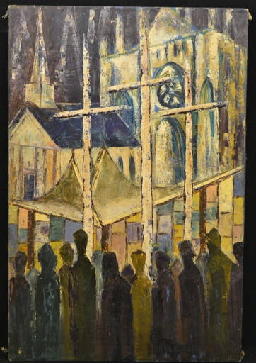 Oil On Canvas, Nathalie M. Engdahl, York Pa