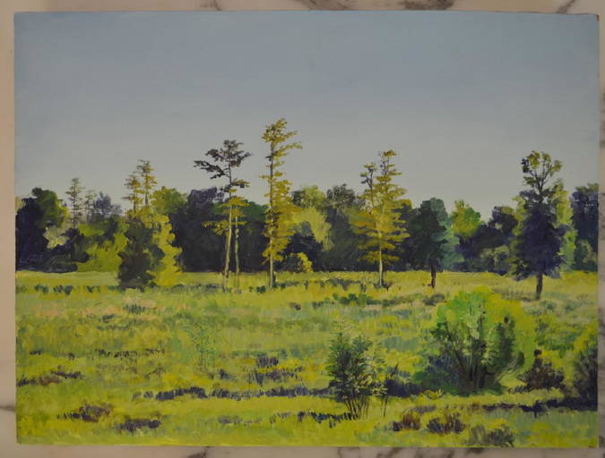 Robert Karsten Oil On Board Painting