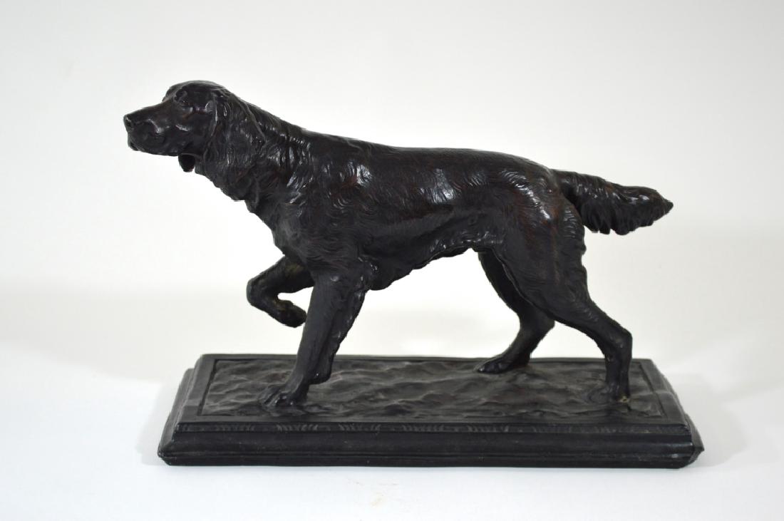 Hunting Dog Sculpture