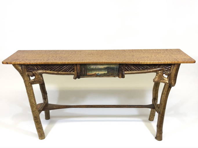 Barney Bellinger Adirondack Sofa Table