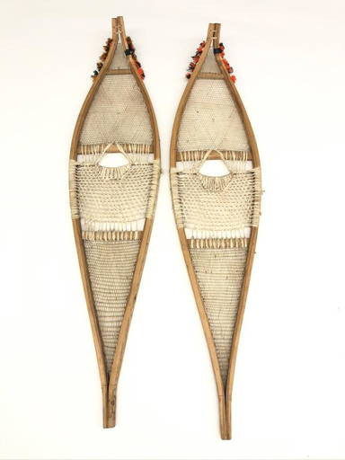 Set Of Native American Snowshoes