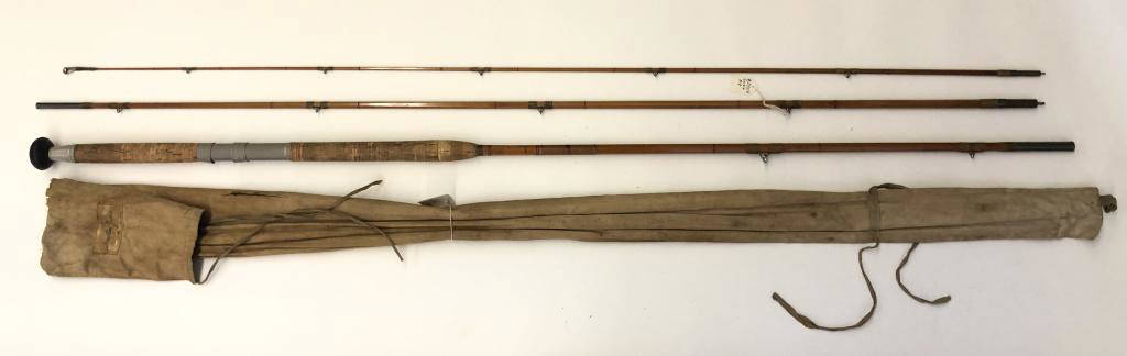 Martin James Redditch England Bamboo Boat Rod