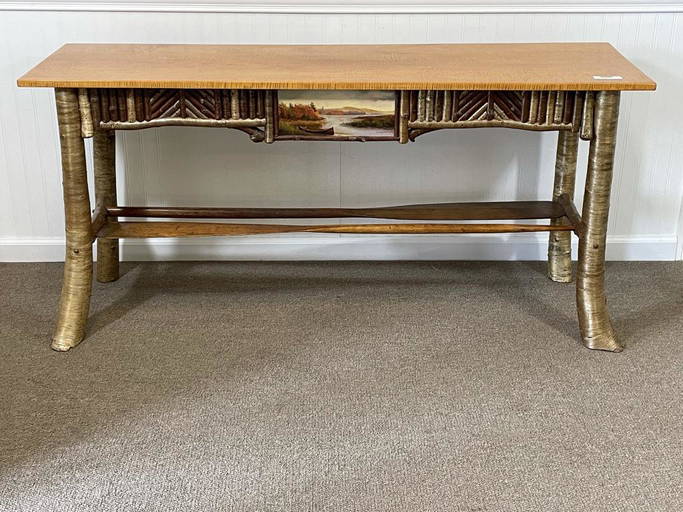 Fabulous Barney Bellinger Adirondack Sofa Table