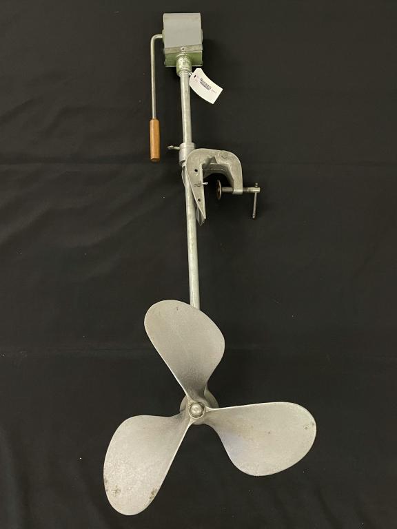 Man-U-Troll Hand Powered Vintage Outboard Motor (#0372) on Aug 13, 2021 ...