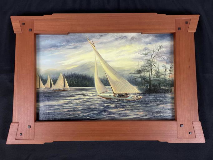 Rhea Haggart Costello Painting In Igantuk Frame