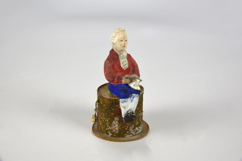 George Washington On Horse Candy Container