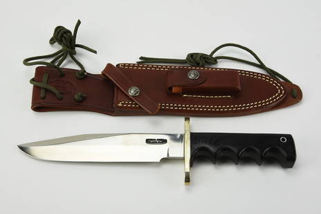 Randall Stainless Fireman Special Knife Micarta 14