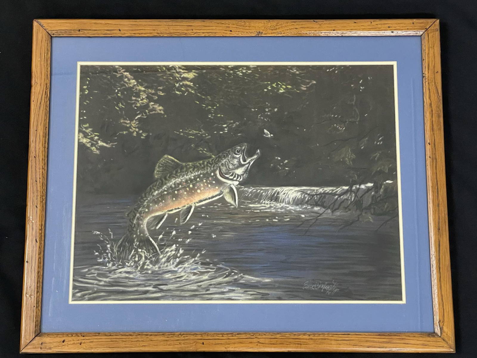 Martz Brook Trout Charcoal (#0566) on Apr 21, 2023 | Blanchards Auction ...