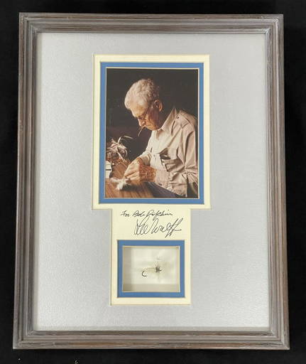 Framed Lee Wulff Fly