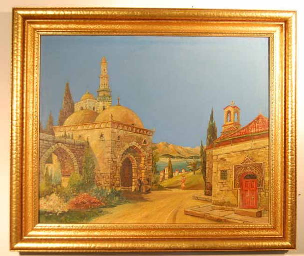 W.h. Cox Oil On Canvas