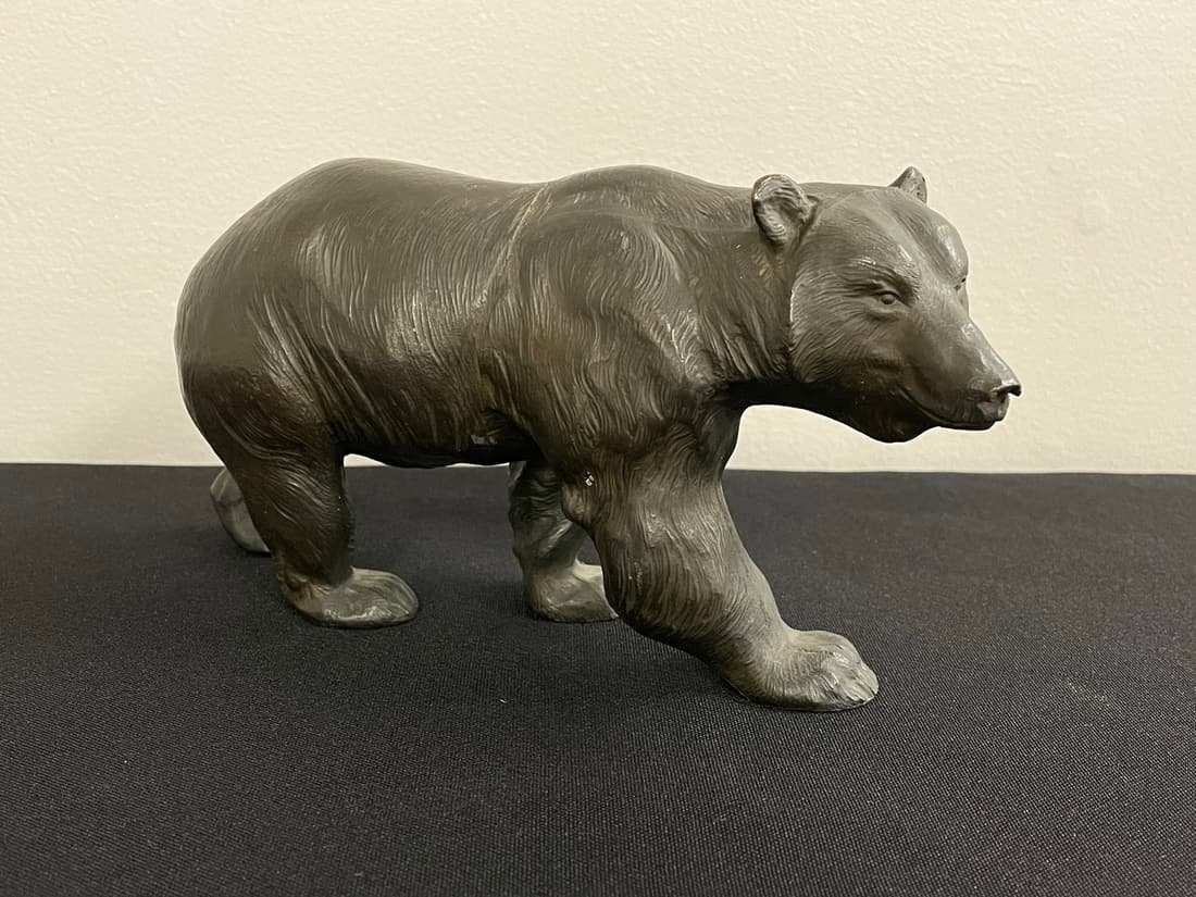 Louis Jonas 1931 Bronze Bear Sculpture Auction
