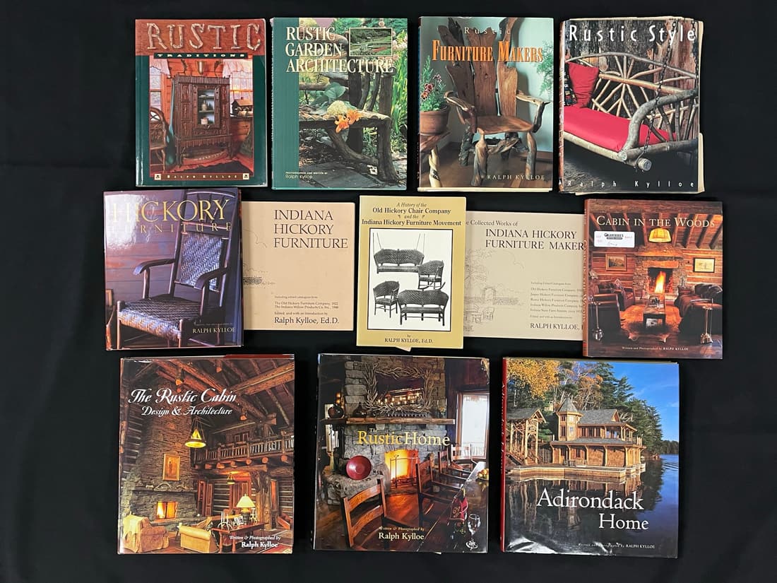 12 Ralph Kylloe Adirondack Books Auction
