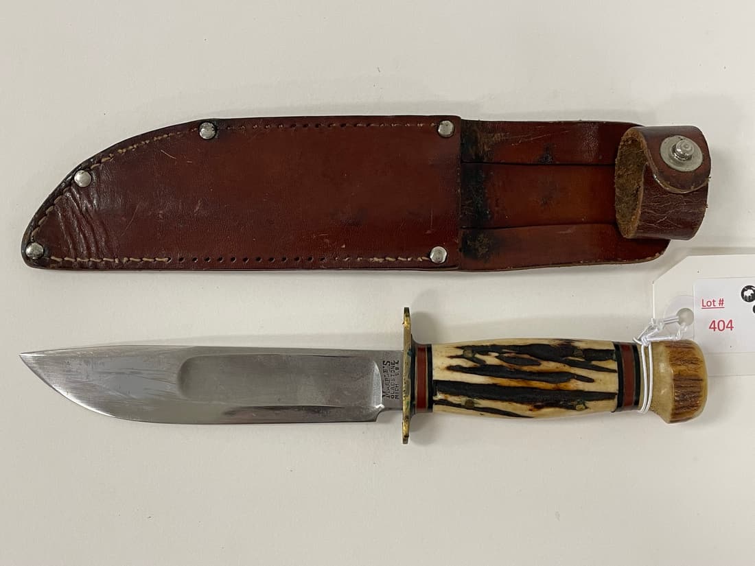 Marbles Hunting Knife Auction