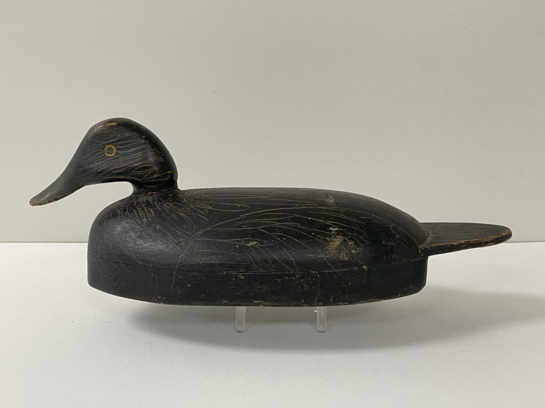Adam Brown Black Duck Decoy Auction