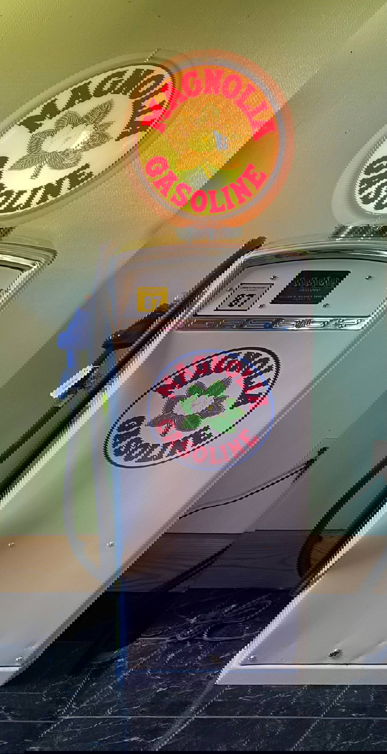 Magnolia Gasboy Restored Gas Pump Auction