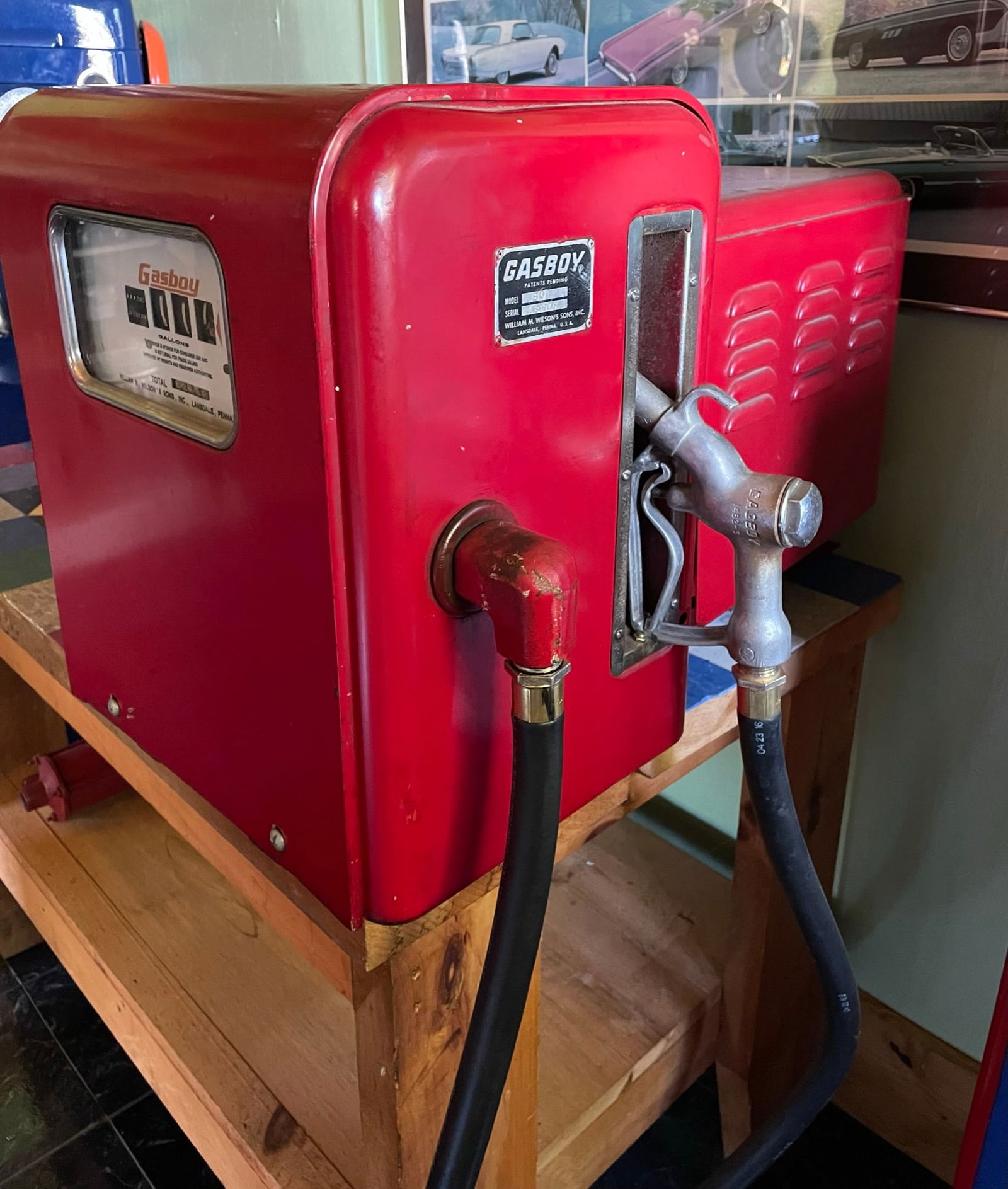 Gasboy Model 80 Gas Powered Fuel Pump