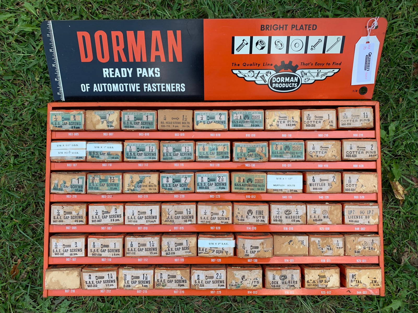 Dorman Products Co. Automotive Fasteners Display Auction