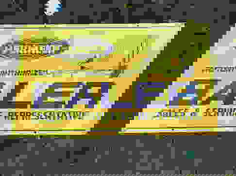 Vermeer Baler Metal Sign Auction