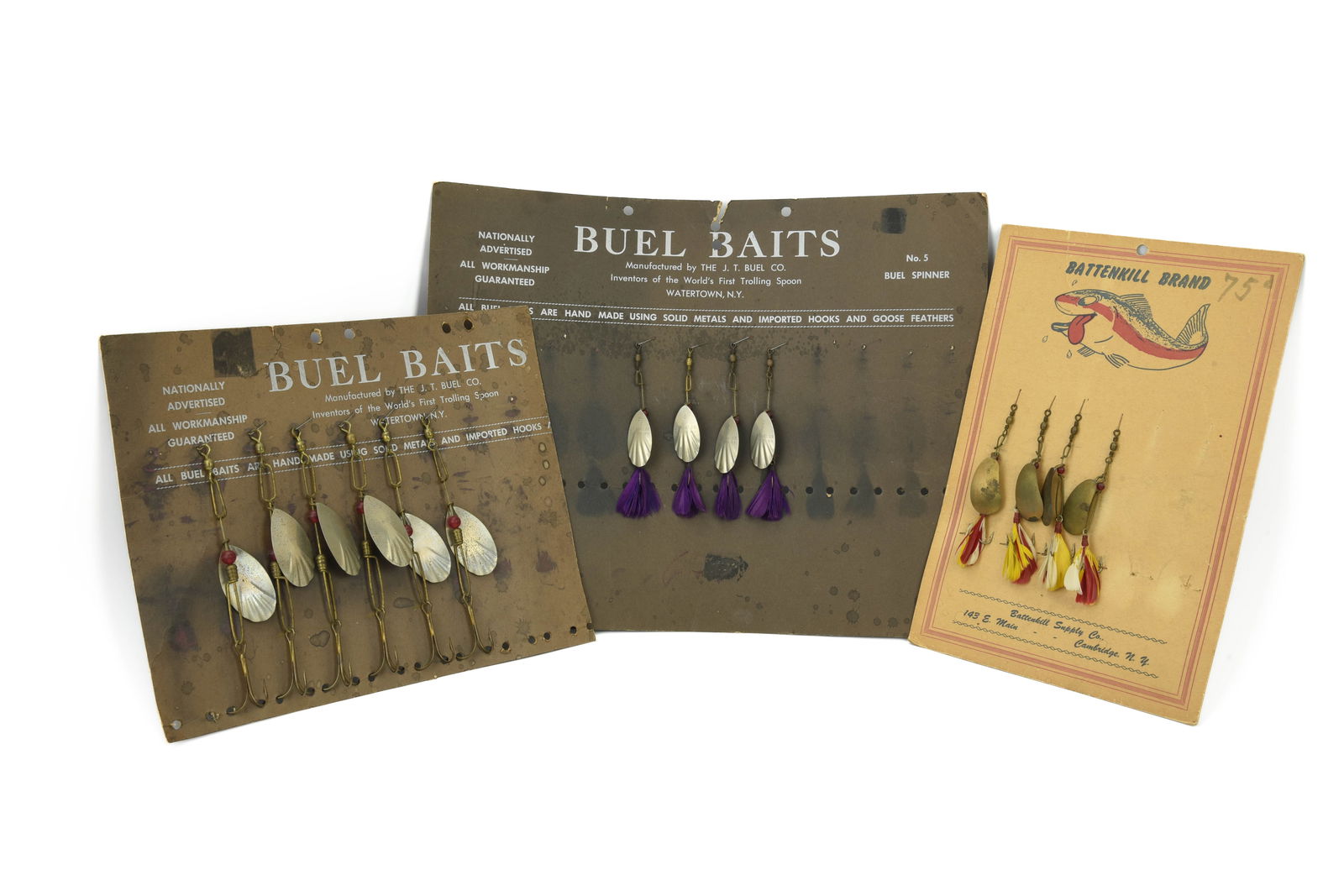 3 Buel Store Display Cards Auction