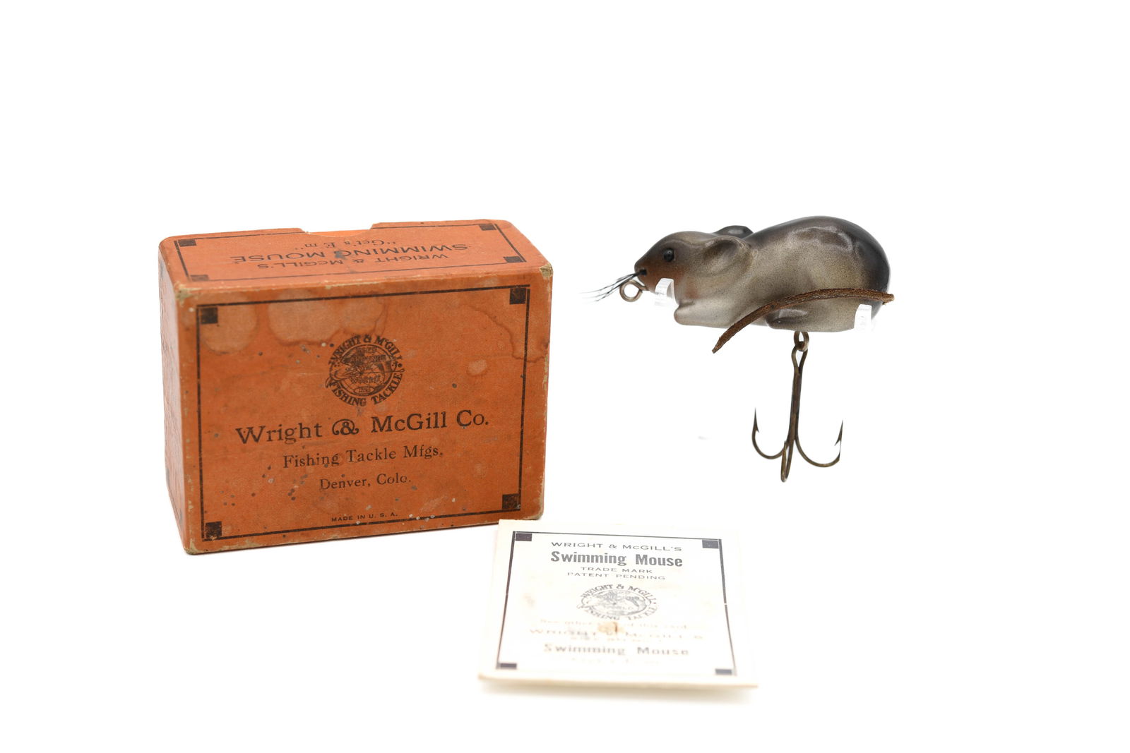 W&m Swimming Mouse Auction